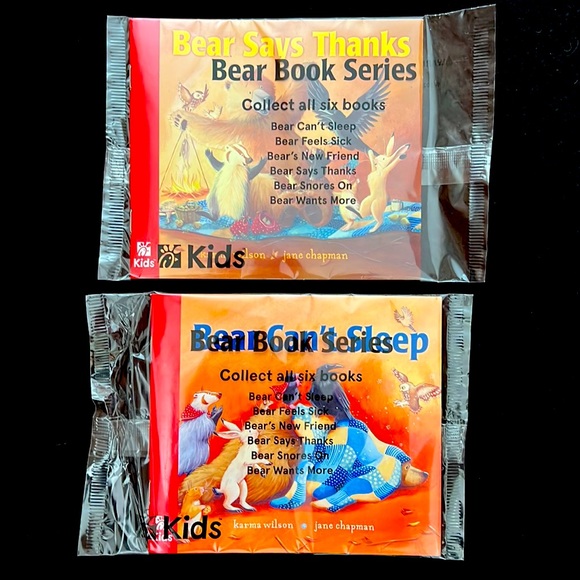 Bear Says | Toys | Bear Book Series Set Of 2 Books Bear Says Thanks ...
